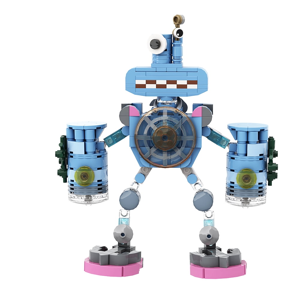 281 Pieces Wubbox Singing Building Building Block Set, Water Monsters ...