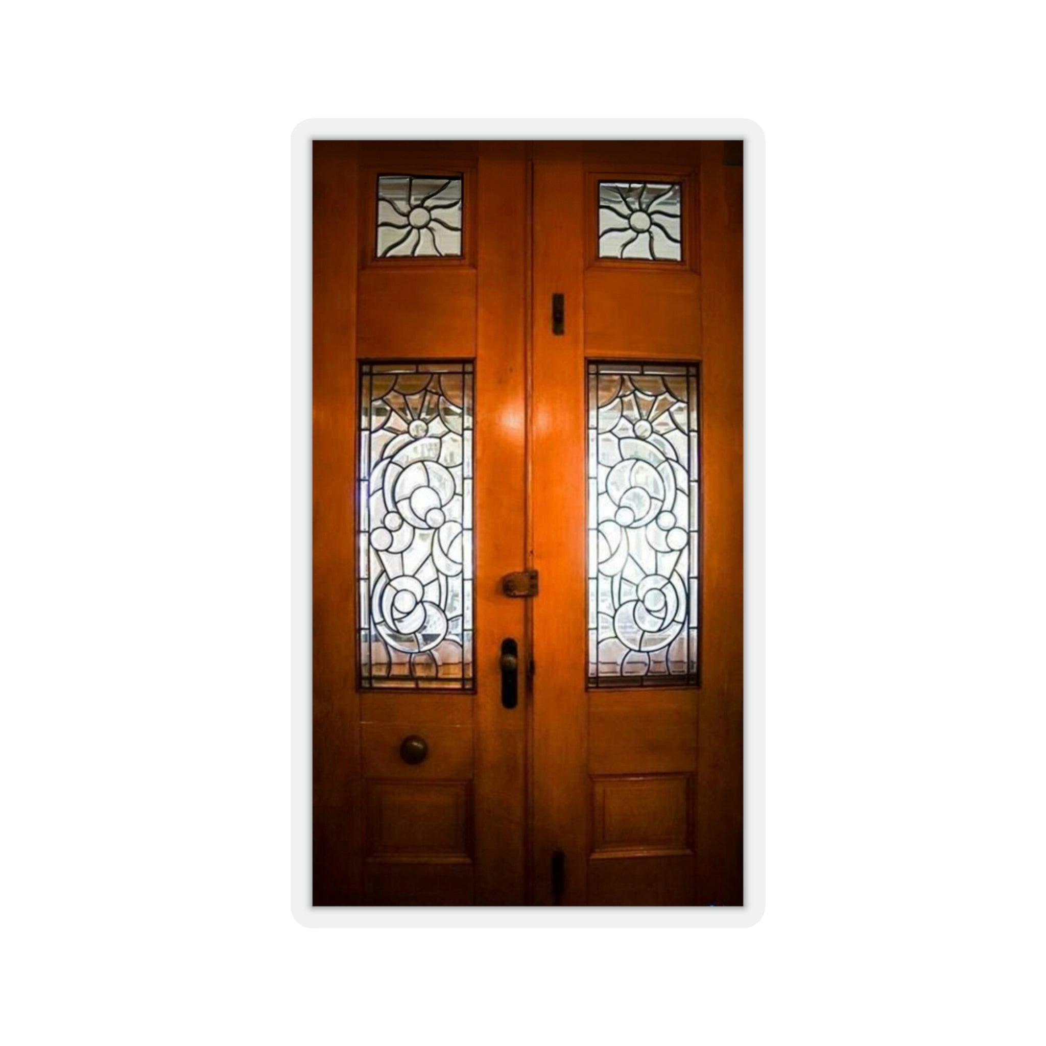 2816 N MAIN DOOR Kiss-Cut Stickers - Walmart.com