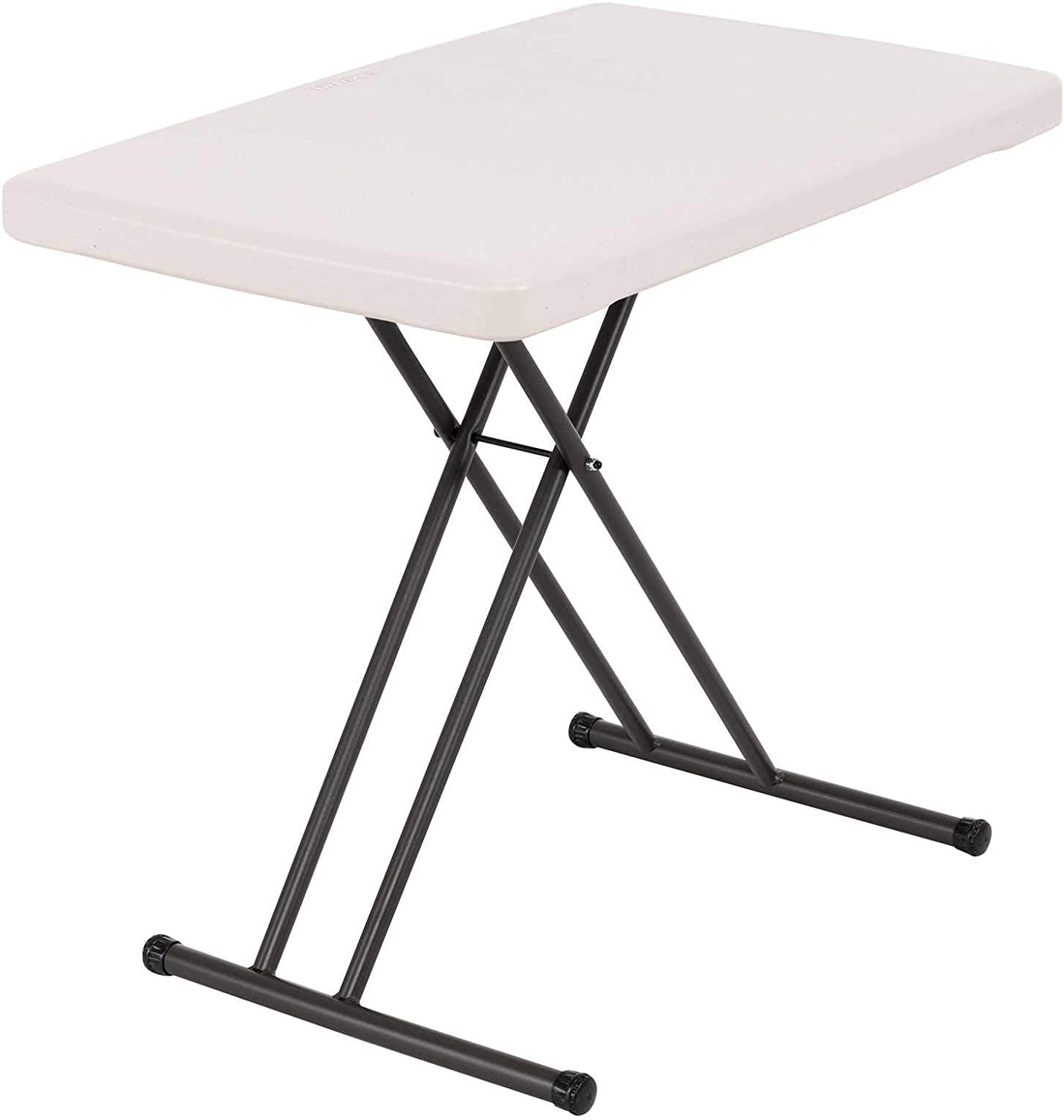 28240 Adjustable Folding Laptop Table TV Tray, 30 Inch Almond - Walmart.com