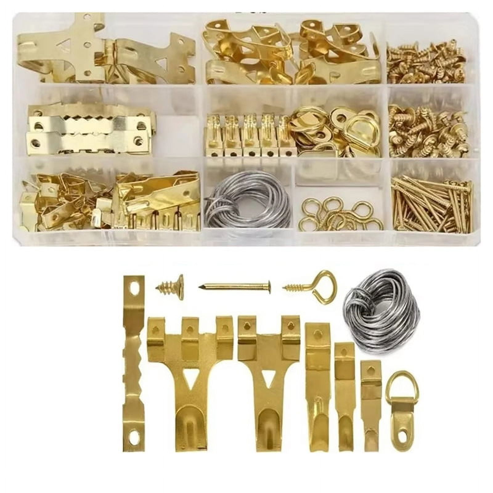 282Pcs Metal Photo Hook Hanging Mounting Accessories Multi-Purpose ...