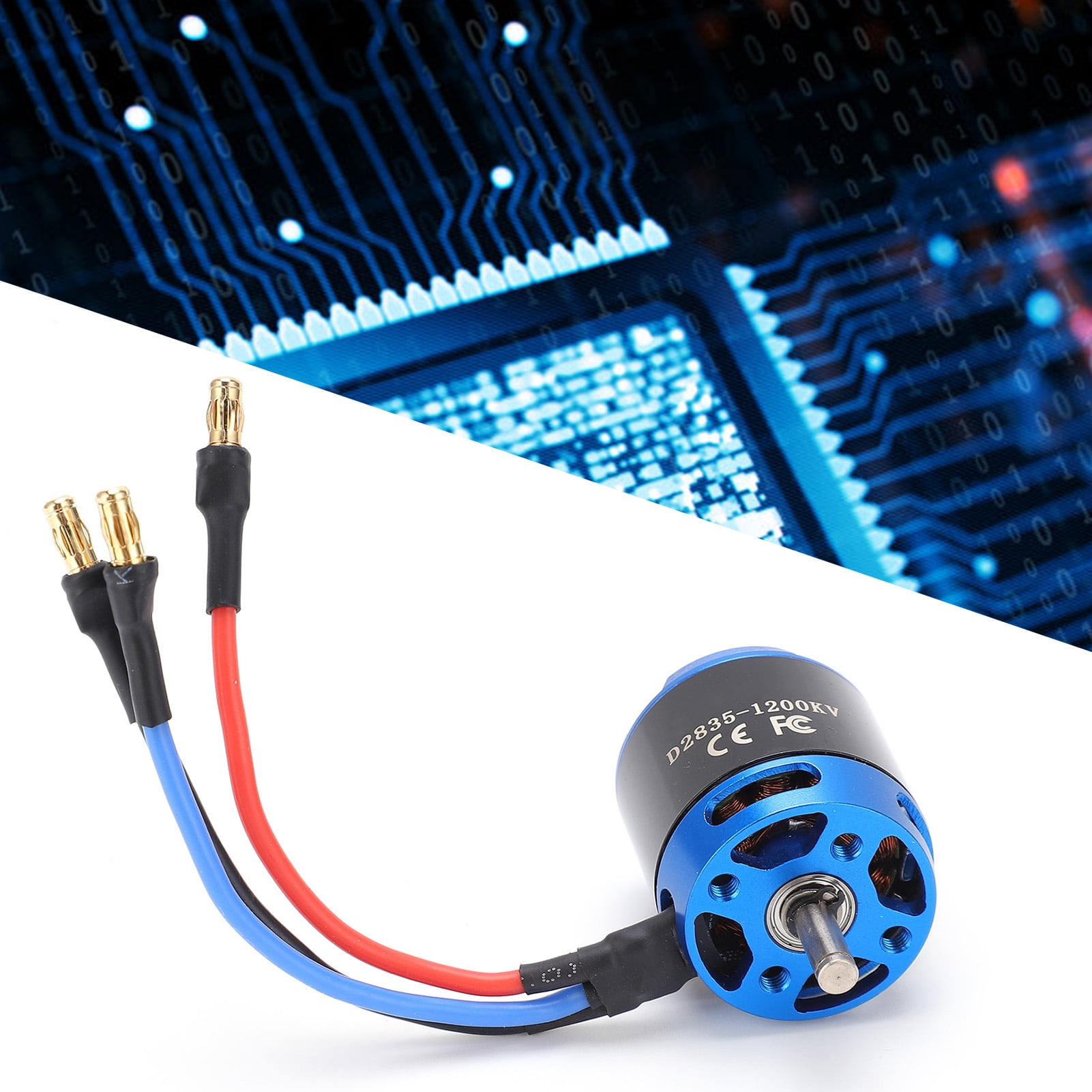 2835 1200KV Brushless Motor, Precision Balanced Rotor, Strong Thrust ...