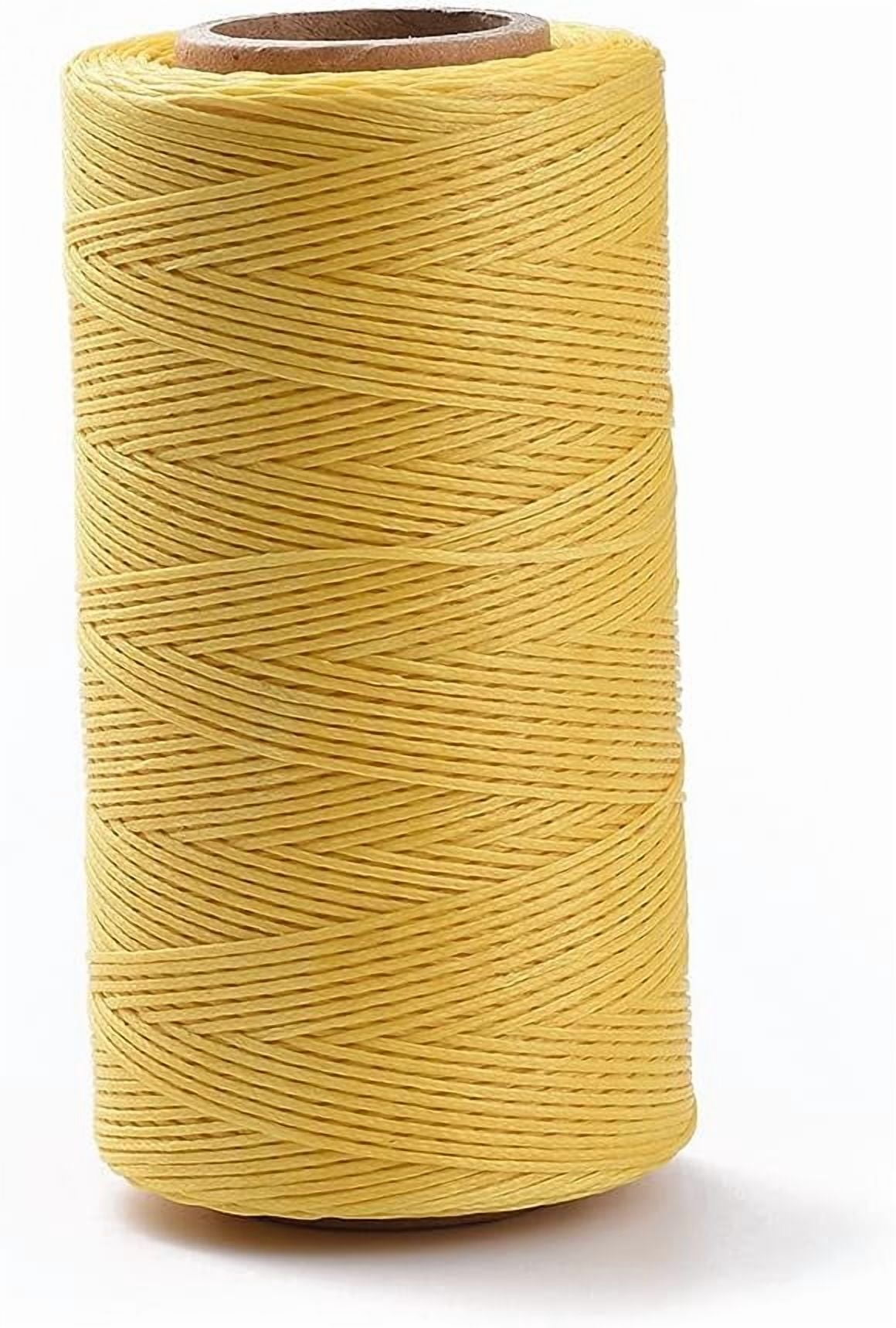 284.33 Yards 0.3mm Flat Waxed Polyester Cords Beading String Threads ...
