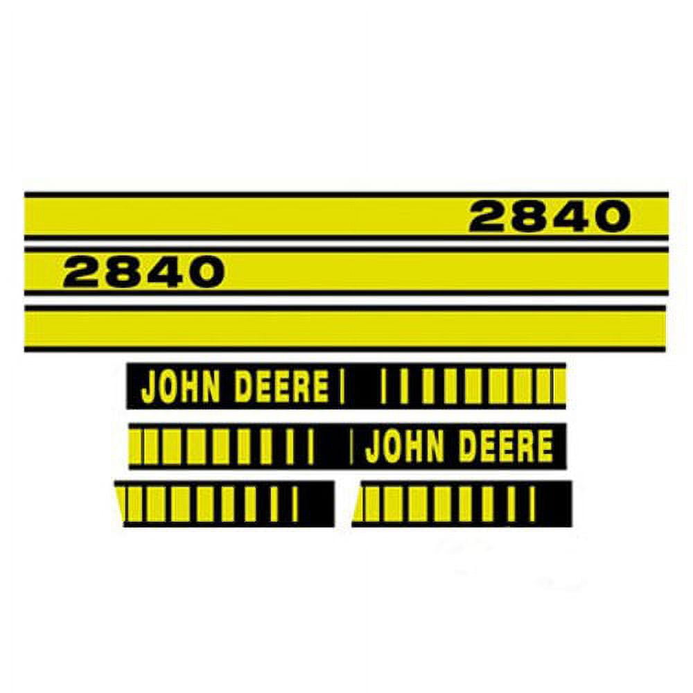 2840 Hood Decal fits John Deere 2840 JD2840 - Walmart.com