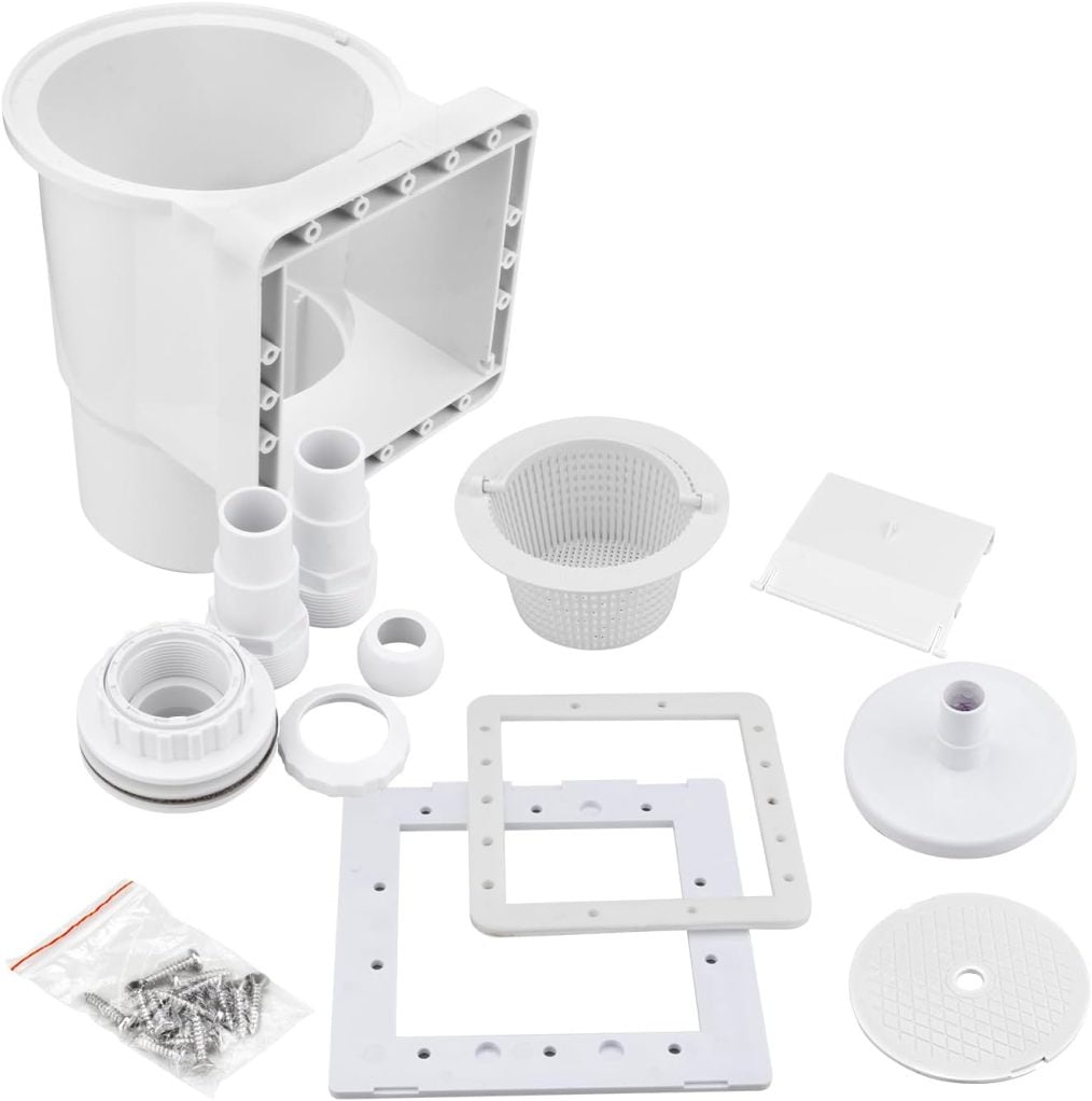 284102 Standard Thru-Wall Skimmer w/Return Fitting for Above Ground ...