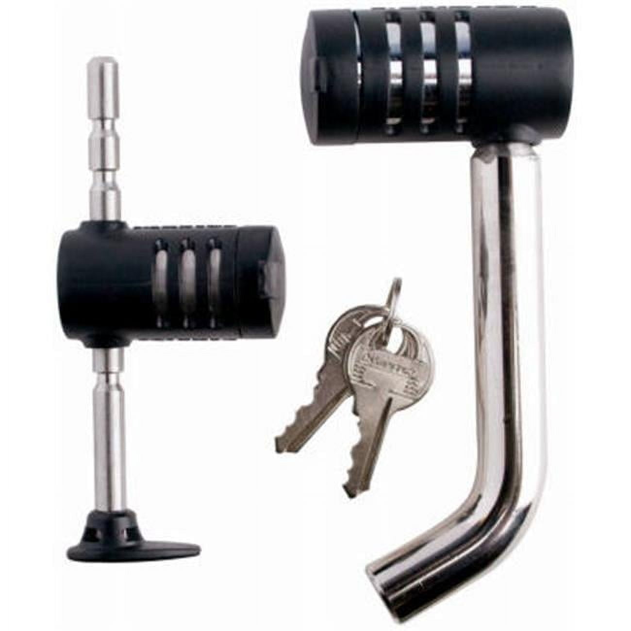 2848DAT Stainless Steel Receiver & Coupler Lock Set - Walmart.com