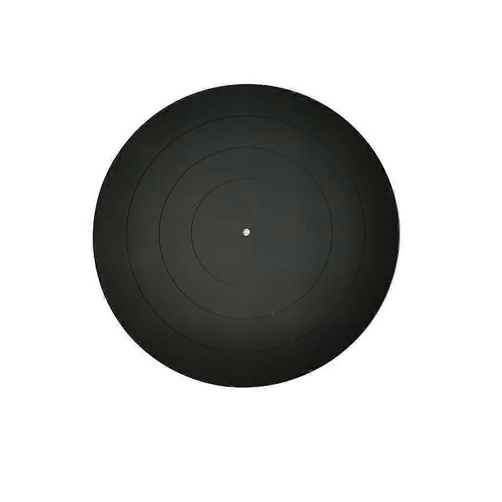 285mm Turntable Platter Mat Black Rubber Silicone Design For Universal ...