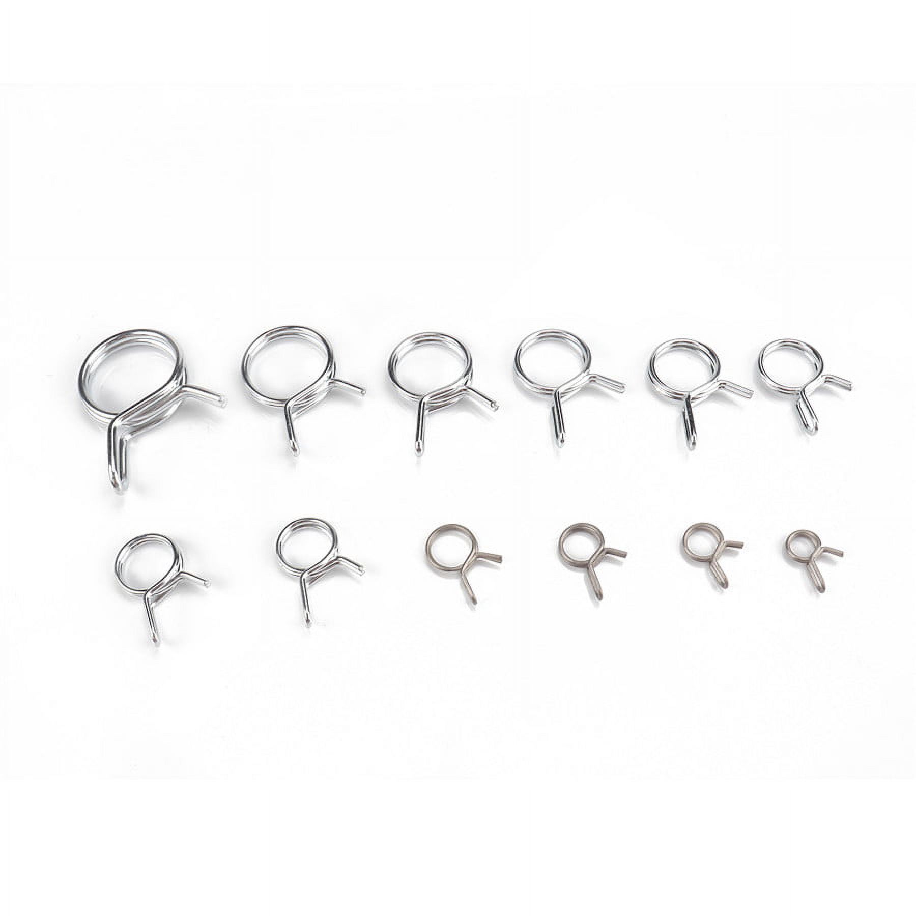 285pcs Double Spring Clips Kit Φ5-Φ18 Stainless Wire Fuel Line Hose ...