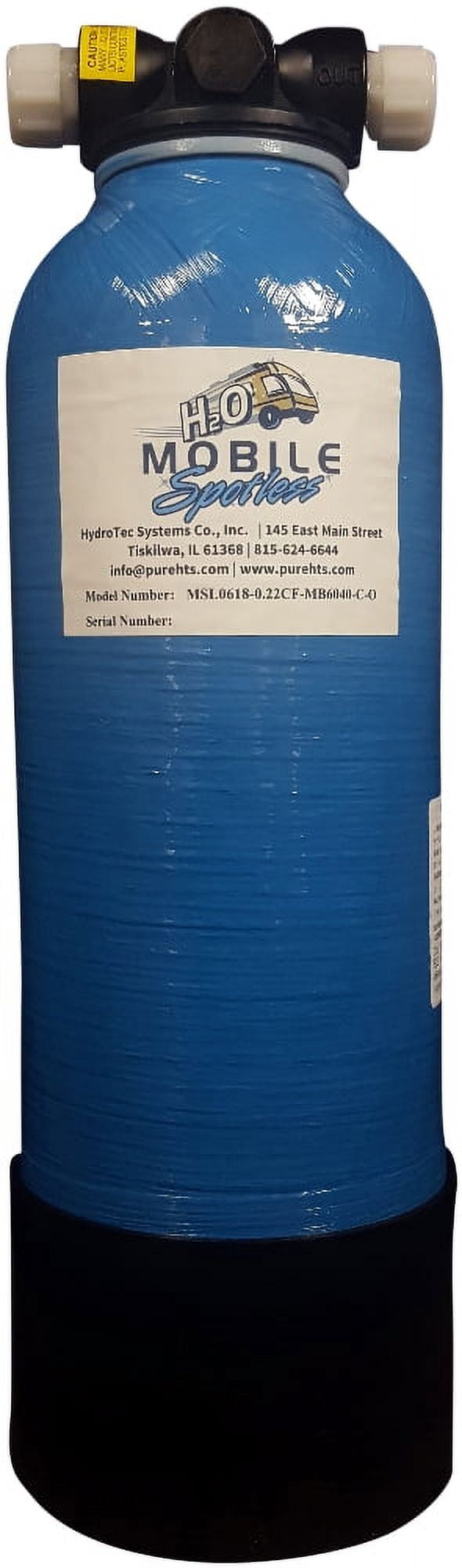 2860 grain Mobile Spotless--Spot Free Rinse Water Demineralizer ...