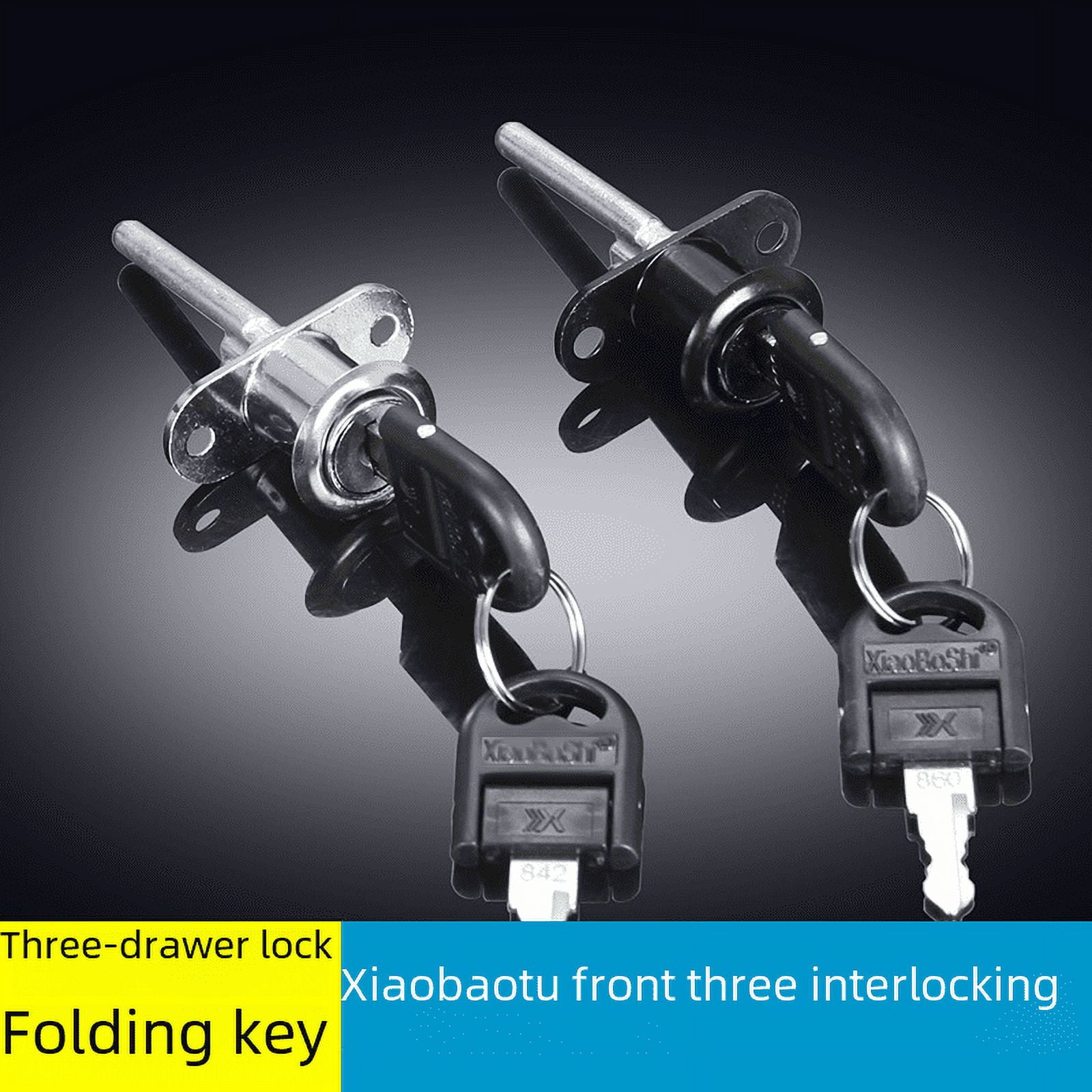 288-16-19 Desk Triple Drawer Lock Head File Cabinet Lock One Lock Multi ...