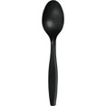 288/Case Bulk Black Velvet Plastic Spoons - Walmart.com