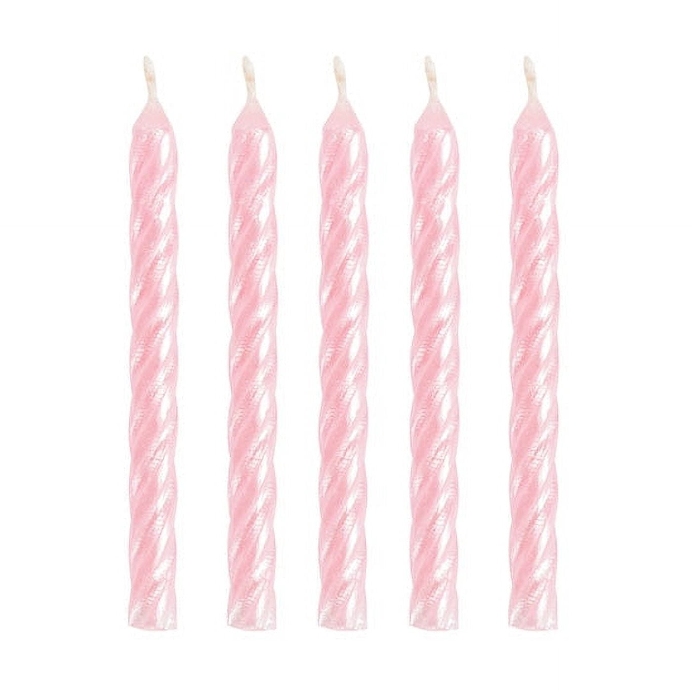 288 Count Bulk Pack Iridescent Spiral Candles - Walmart.com