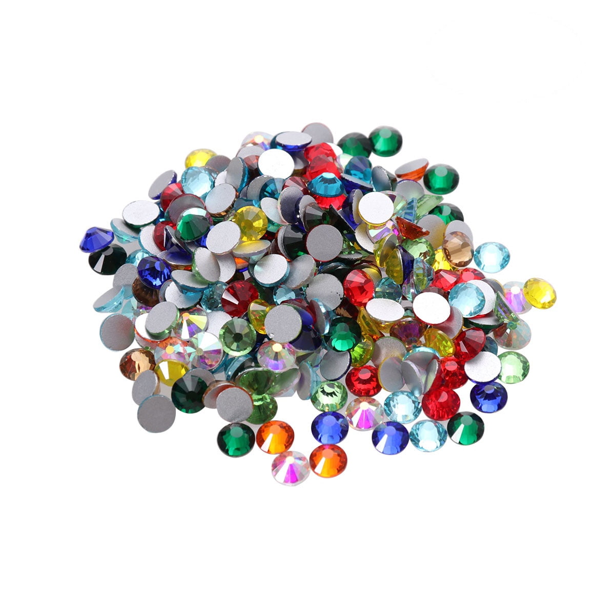 288 Pcs Rhinestones Decorative Bead Jewel Beads Assorted Color Beads ...