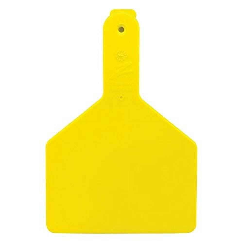 288225 25 Count 1-Piece Blank Tags for Cows, White - Walmart.com
