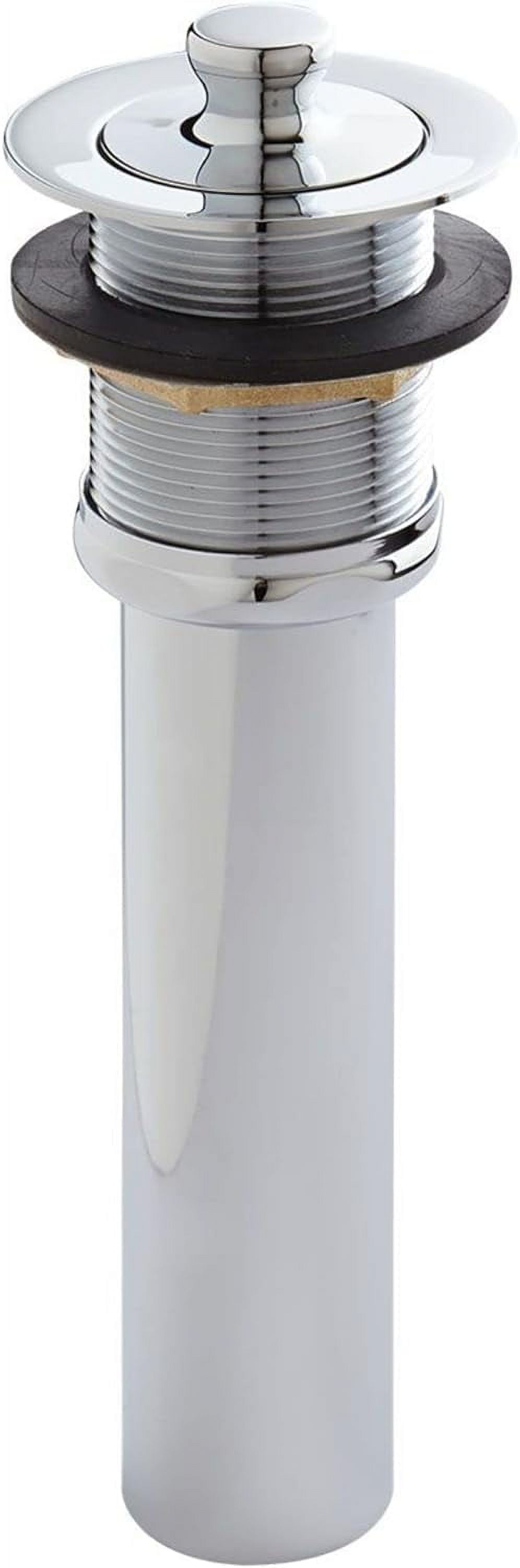 288233 Lift Turn Straight Tub Drain with 1-1/2" x 6" Tailpiece - Chrome ...