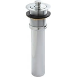 288233 Lift Turn Straight Tub Drain with 1-1/2" x 6" Tailpiece - Chrome ...