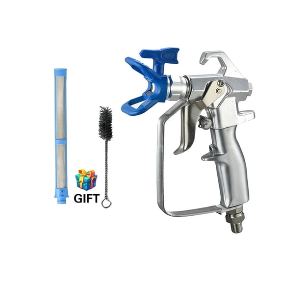 288420 2-Finger 3600Psi 24.8MP Airless Paint Sprayer Gun X-Tip 517 With ...