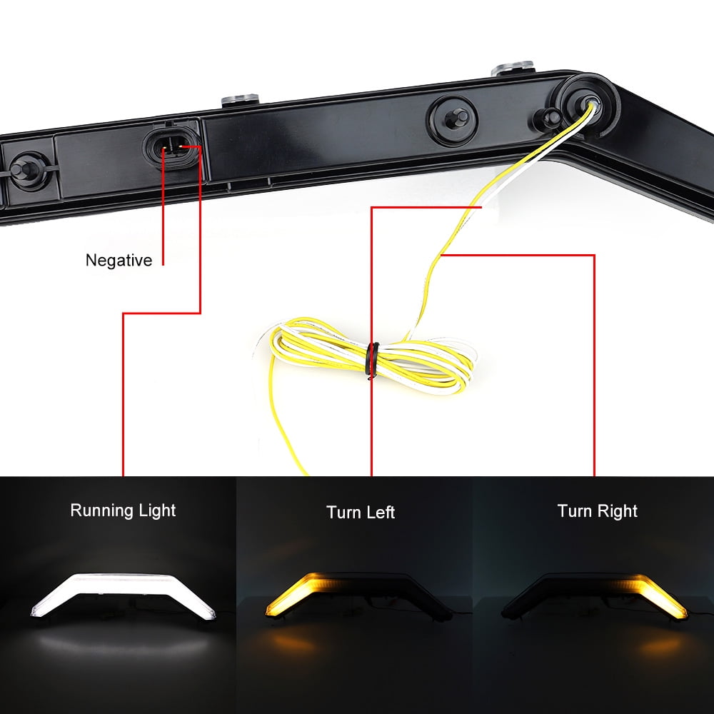 2884346 Front Turn Signature Accent Light for Polaris RZR PRO XP/4 ...