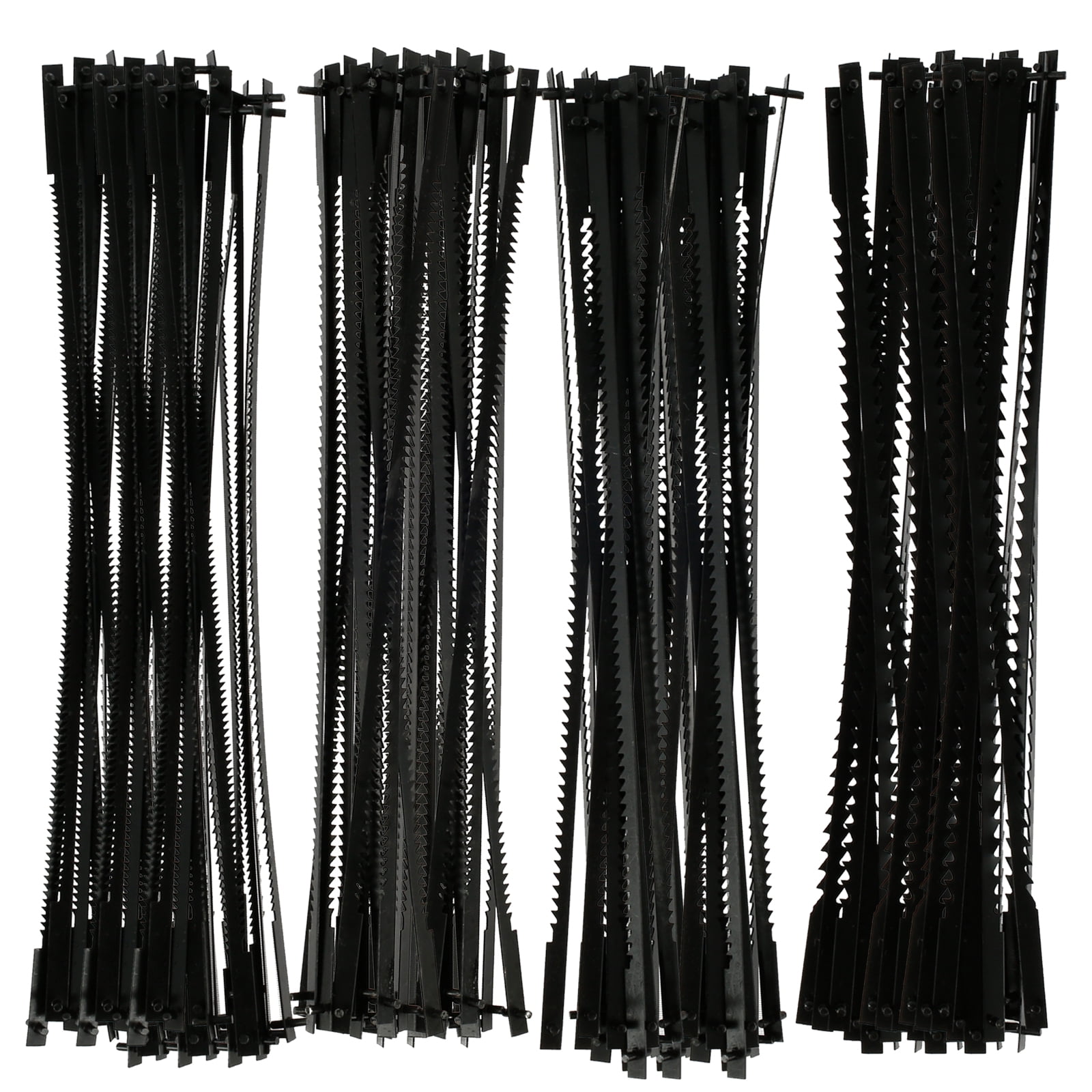 288Pcs 5 Inch Carbon Steel Scroll Saw Blade Set High Strength Pin End Scroll Saw Blades Easy to ...