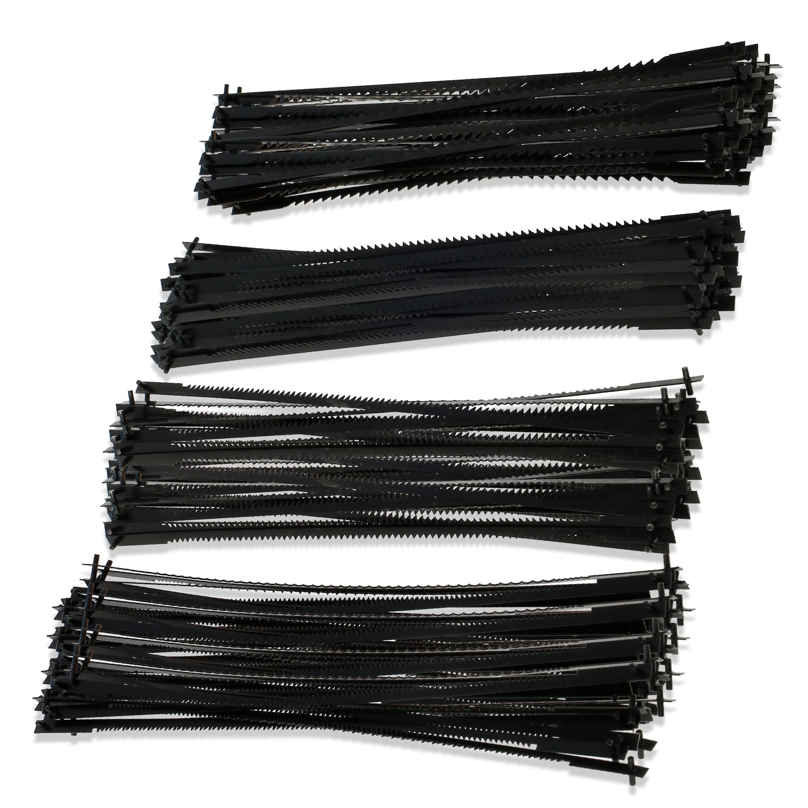 288Pcs 5 Inch Carbon Steel Scroll Saw Blade Set High Strength Pin End ...