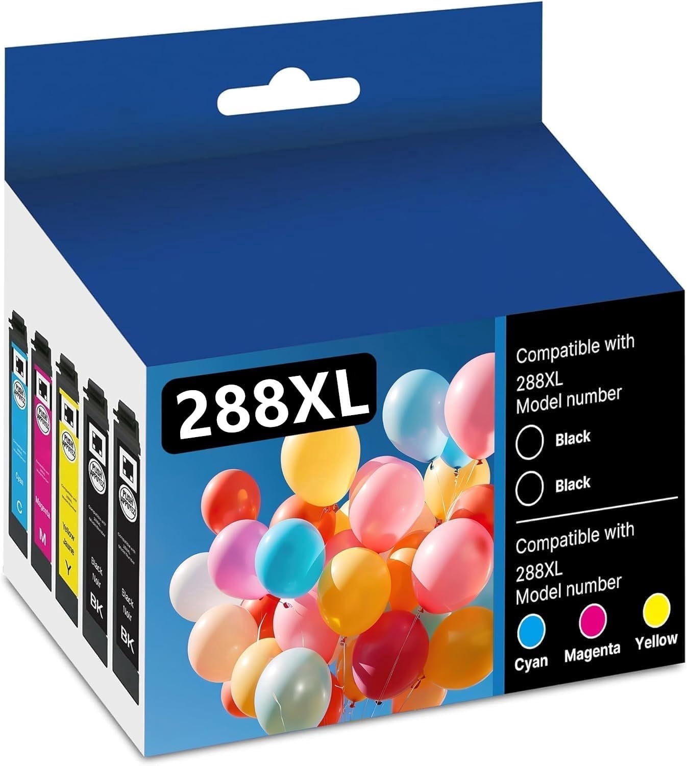 288XL Ink Cartridges Replacement for Epson 288XL Ink Cartridges Combo ...