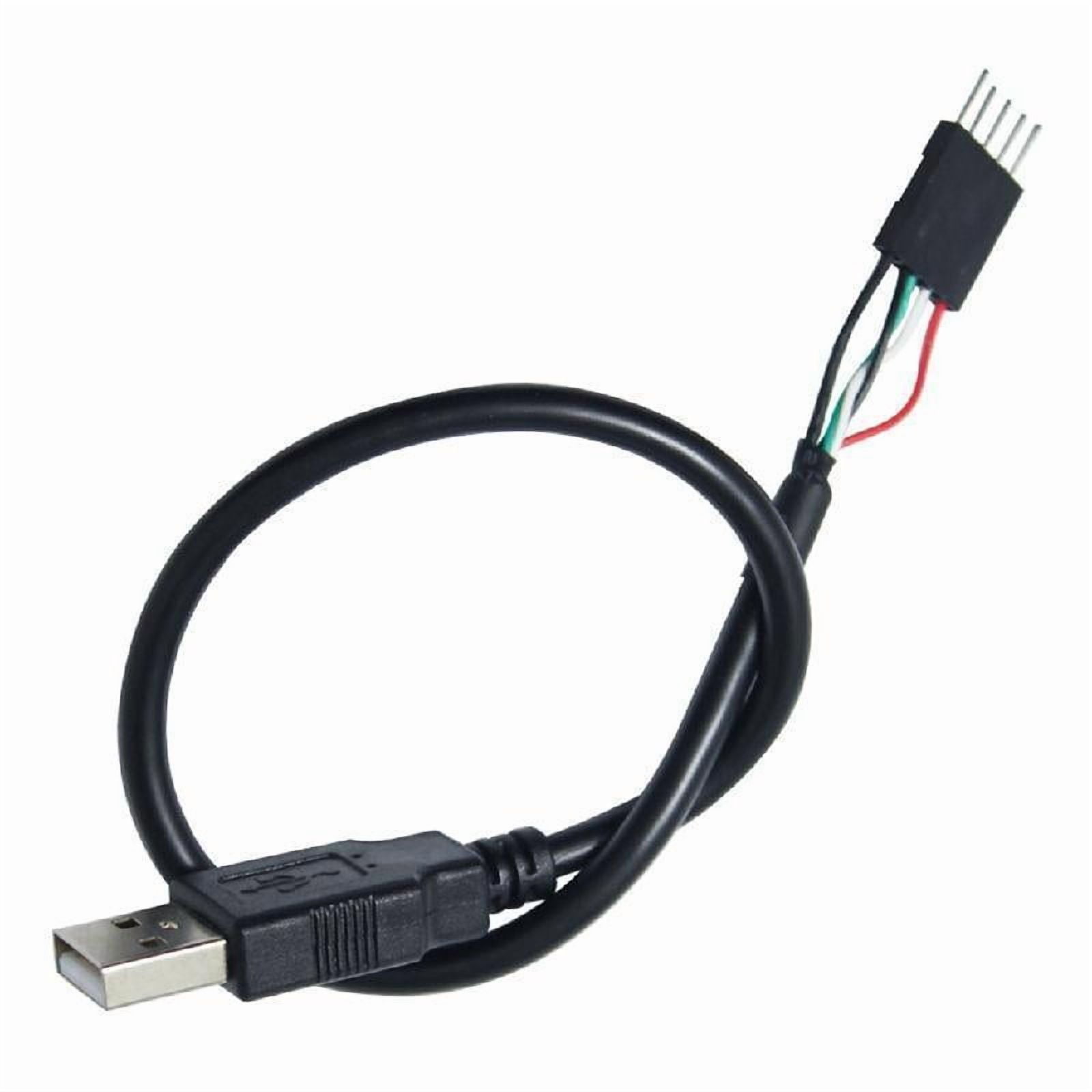 28AWG Copper 5 Pin Motherboards to USB 2.0 Adapter Cable - Walmart.com