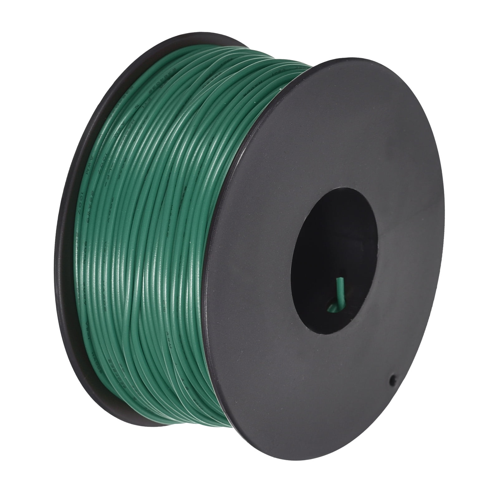 Uxcell 28AWG Stranded Wire PVC Hookup 50M/164ft Green, Electrical Wire UL1007 Spool - Walmart.com