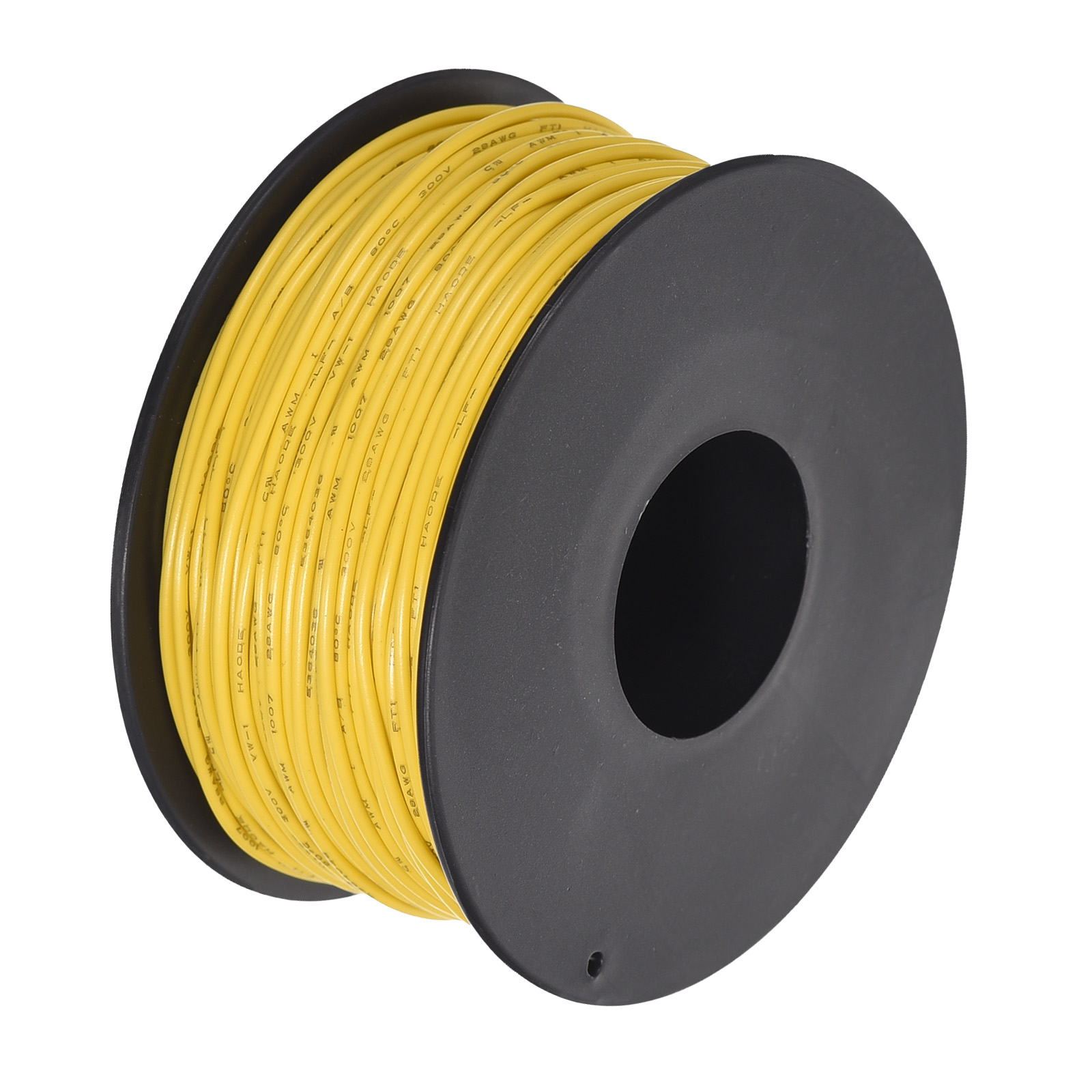 28AWG Wire 28 Gauge Stranded PVC Hookup Wire, Electrical Wire UL1007 ...