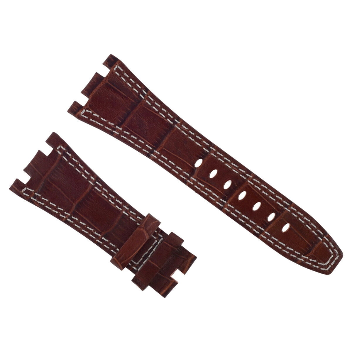 28MM LEATHER WATCH BAND STRAP FOR AUDEMARS PIGUET OFFSHORE SAFARI WATCH ...