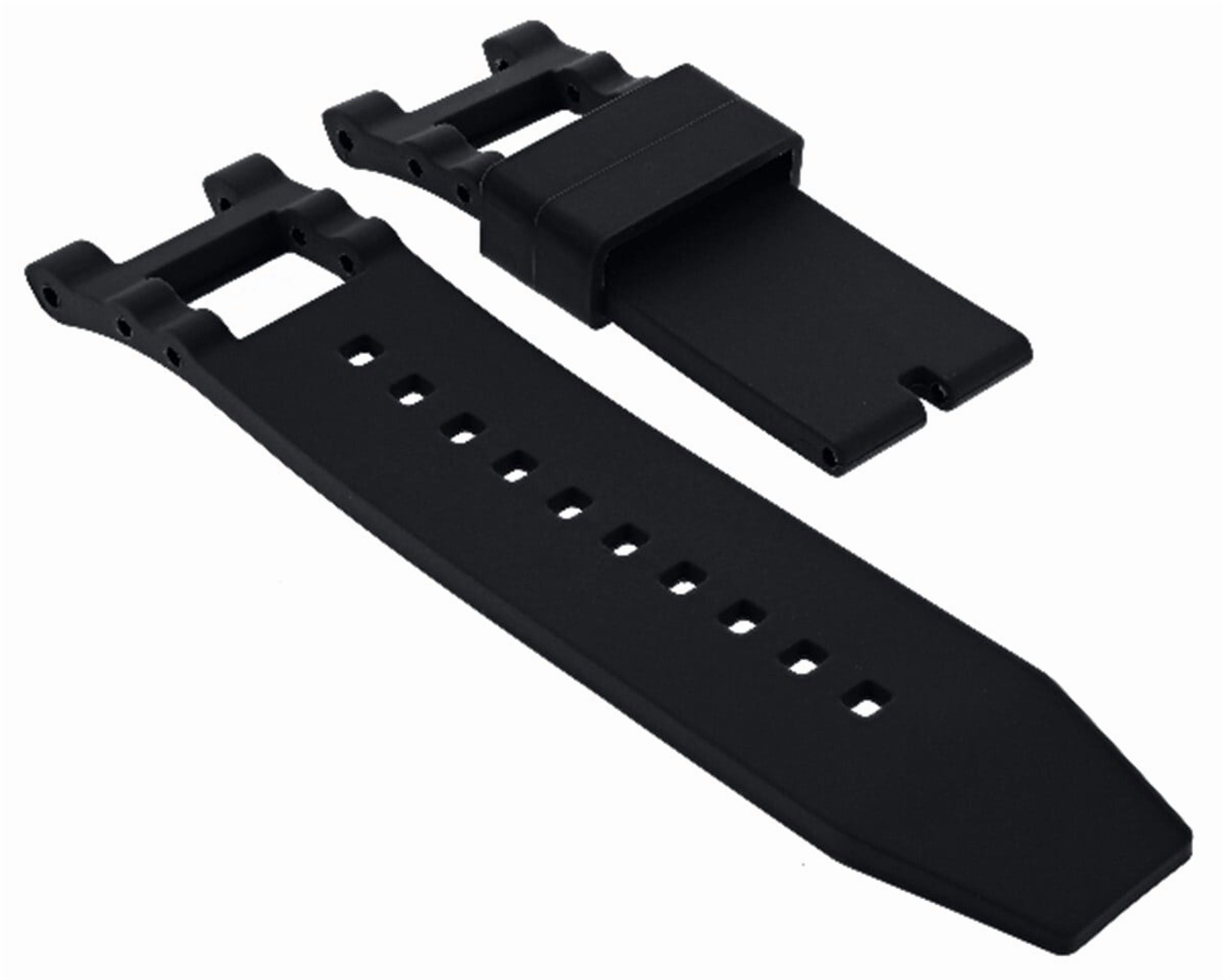 28MM SILICONE RUBBER WATCH BAND STRAP FOR INVICTA VENOM RESERVE ...
