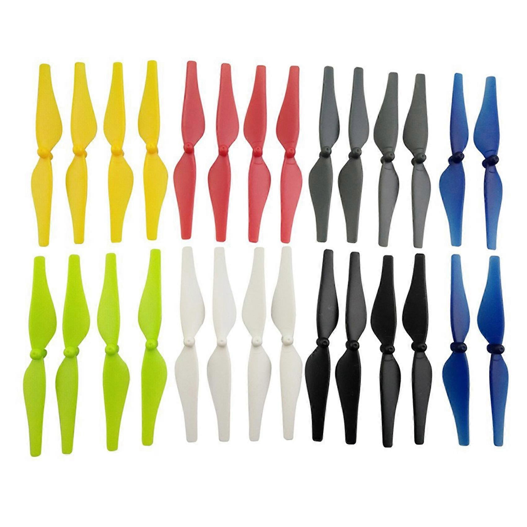 28PCS/7 Colors Set CW CCW Quick Release Drone Propellers for Mini Drone ...
