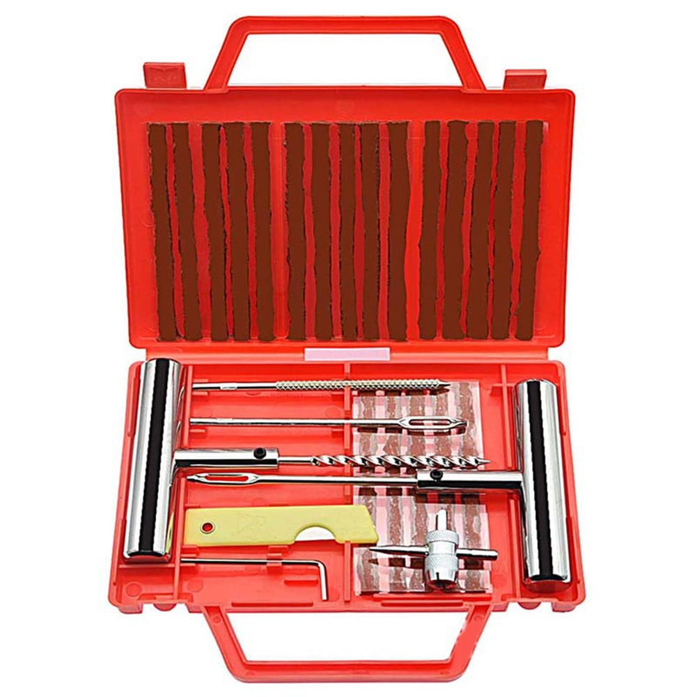 28PCS Heavy Duty Tyre Puncture Plugs Repair Tool Tire Mending Car ...