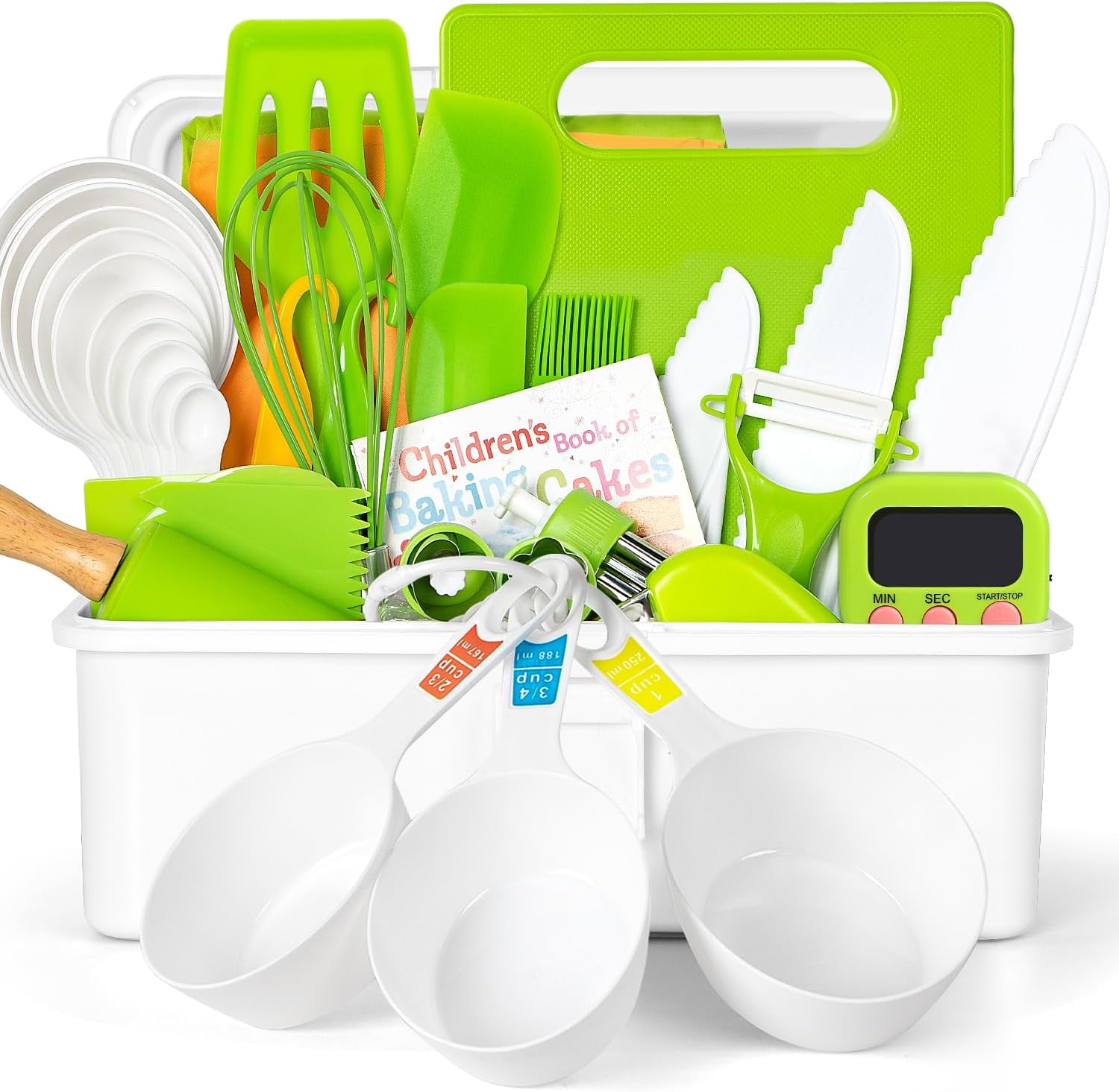 28PCS Toddler Knife Set - Kids Knifes for Real Cooking, Monte-sori Kids ...