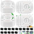 28Pcs Cat Water Fountain Filters Set, Replacement Filters & Sponges for ...