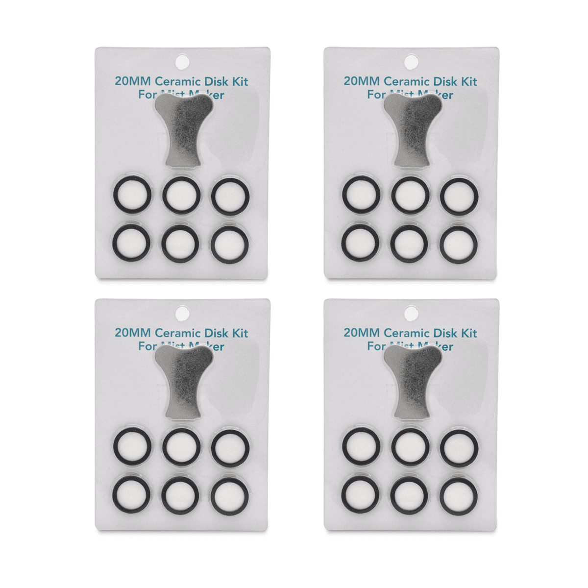 28Pcs Mist Maker Maintenance Kit, Ceramic Disk Ceramic Disk Key ...