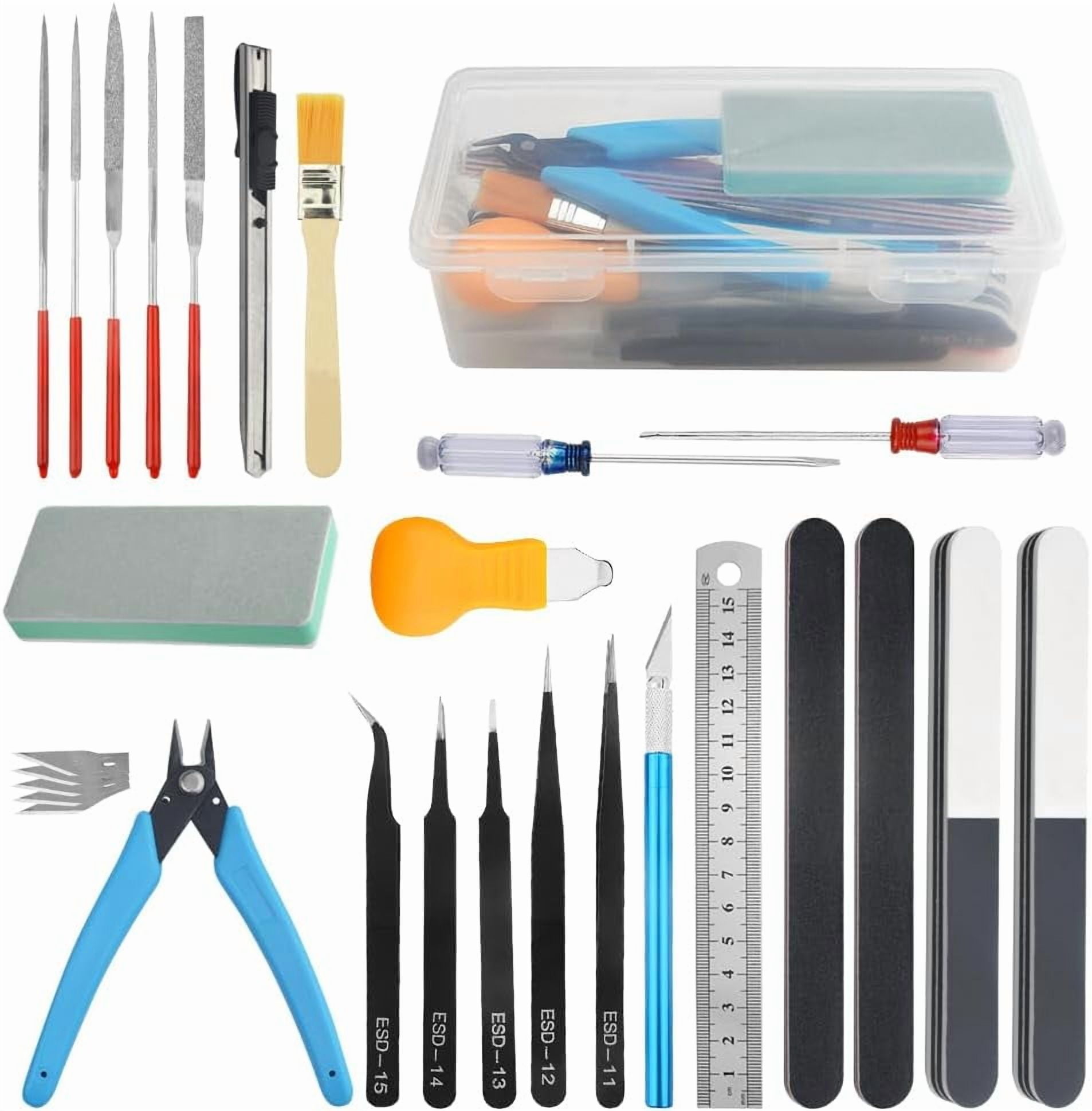 28Pcs Modeler Basic Tools Craft Set Compatible with Gundam Model Tools ...