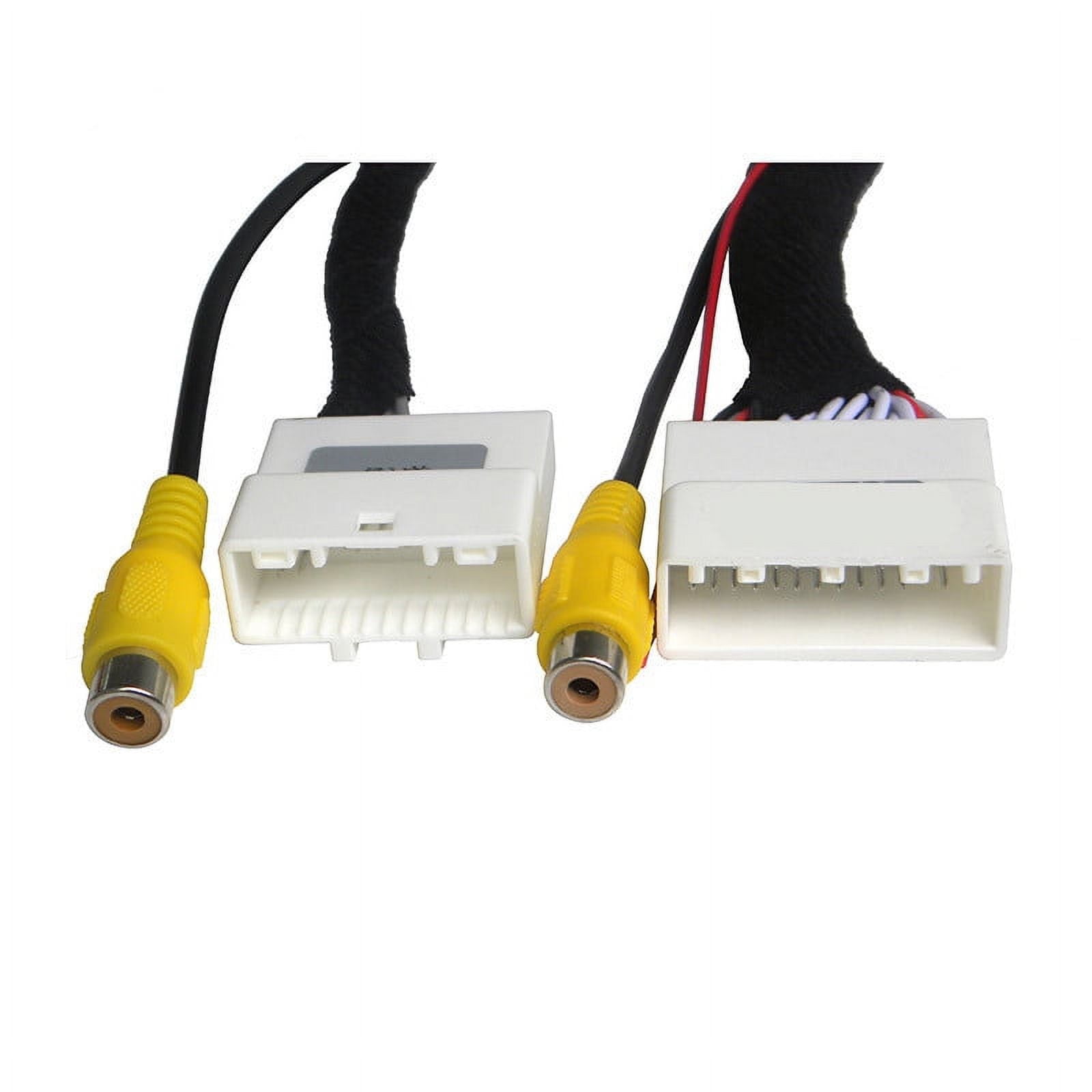28Pin Front Backup Camera&24Pin Rear Camera Adapter cable For Toyota ...