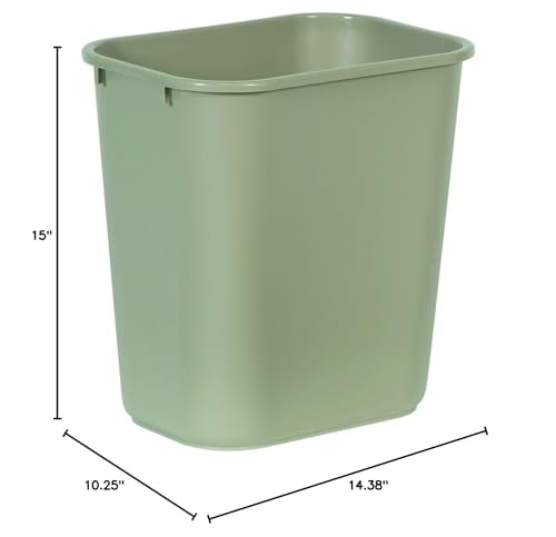 28QT/7 GAL Wastebasket Trash Container, for Home/Office/Under Desk ...