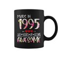 28Th Birthday Gifts For Women Floral Made In 1995 Birthday Coffee Mugs ...