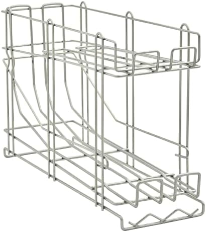 28W-171 FIFO Wire Can Rack, Holds (12) #5 Cans or (8) #10 Cans, Metal ...