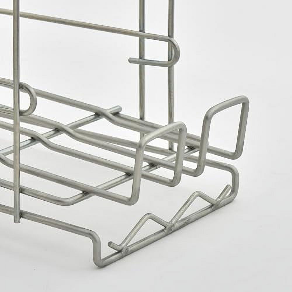28W-171 FIFO Wire Can Rack, Holds (12) #5 Cans or (8) #10 Cans, Metal ...