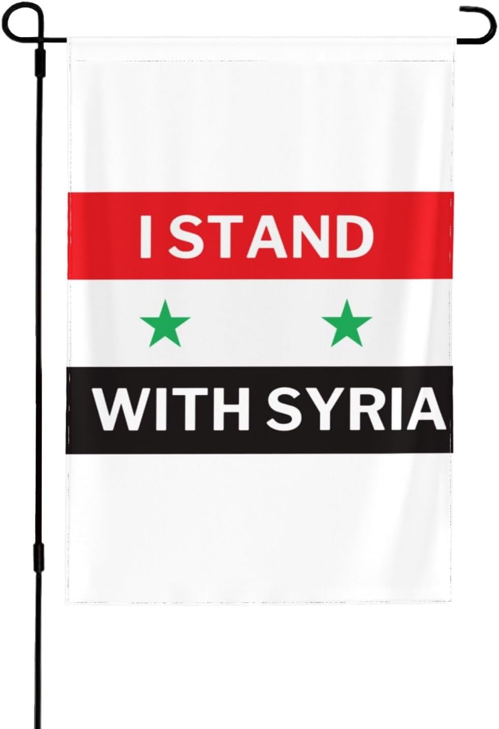 28X40 Double Sized, I Stand With Syria Free Syria Strong Pray For Syria ...