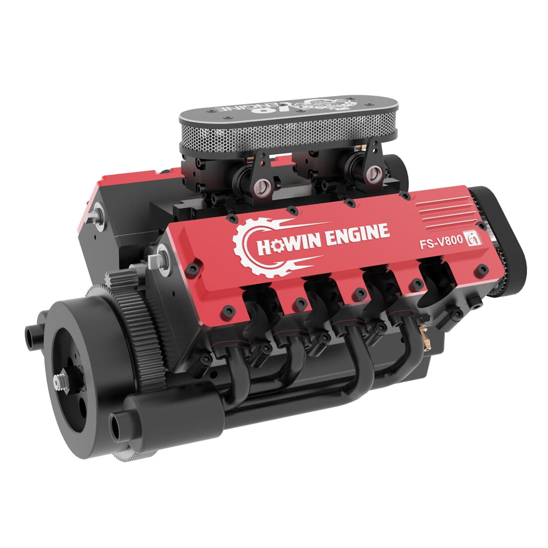 28cc V8 Eight-Cylinder Four-Stroke Water-Cooled Gasoline Engine Model ...
