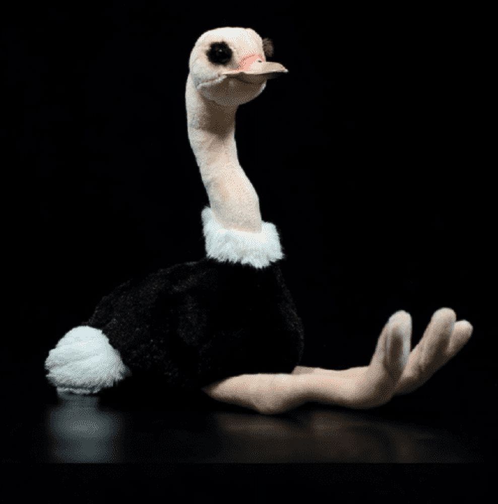 28cm Common Ostrich Plush Toy Stuffed Bird Animal Soft Doll Kids Gift ...