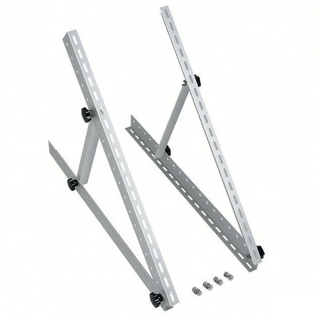28in Adjustable Solar Panel Tilt Mount Brackets with Foldable Tilt Legs ...