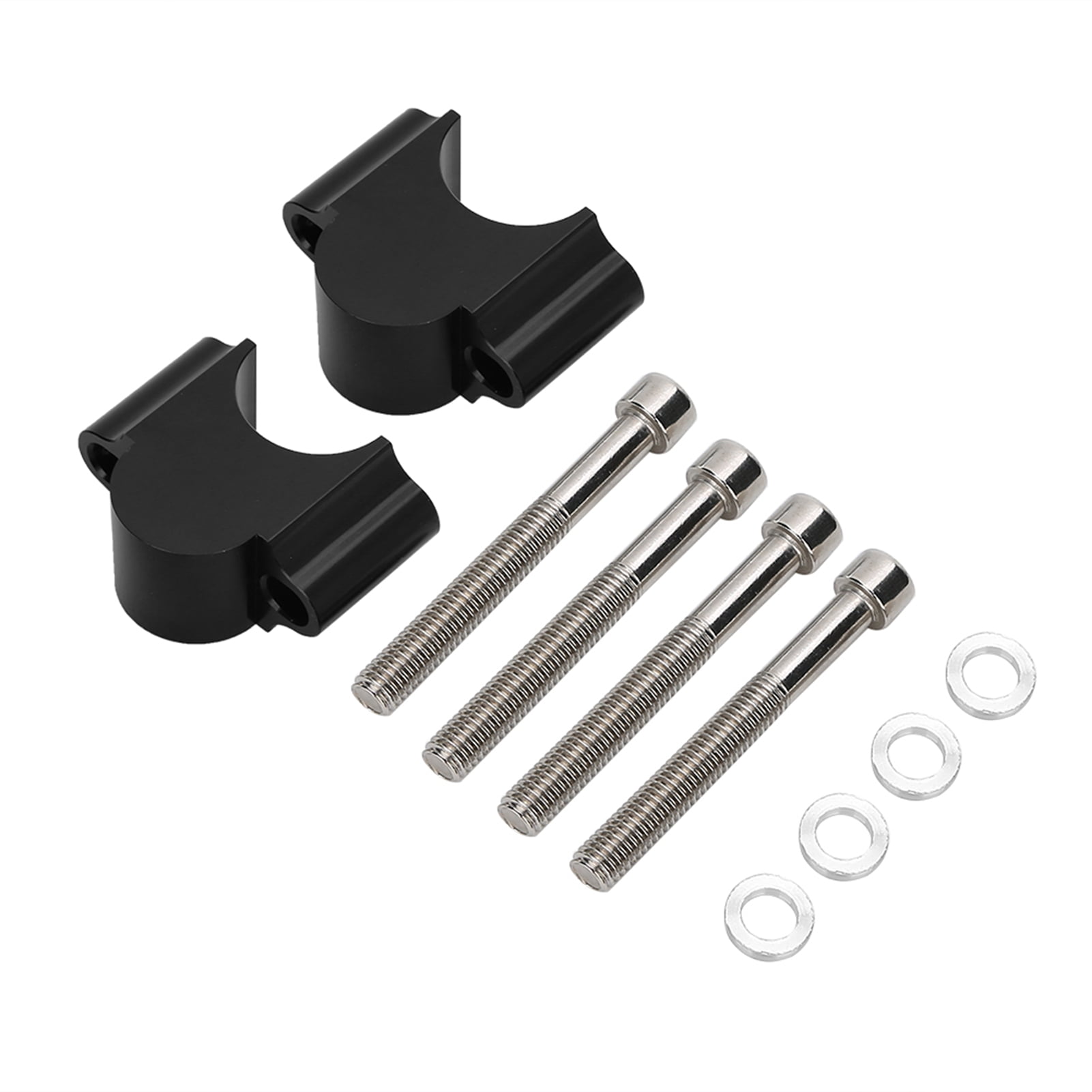 28mm Aluminum Handlebar Riser Mount Clamp 28MM Height Adapter for Motorcycle ATV - Walmart.com