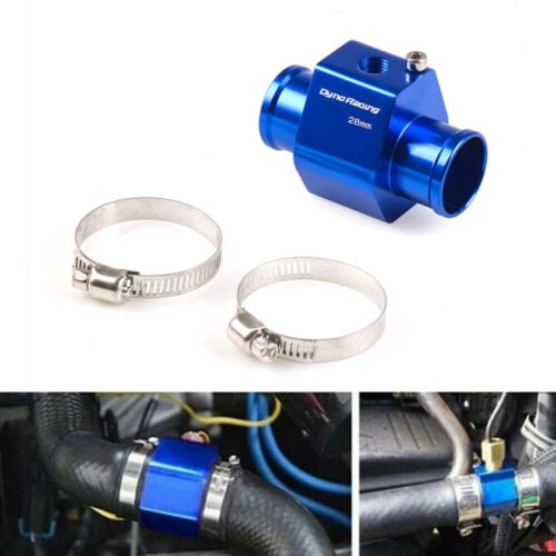 28mm Car Water Temp Temperature Joint Pipe Sensor Gauge Radiator Hose ...