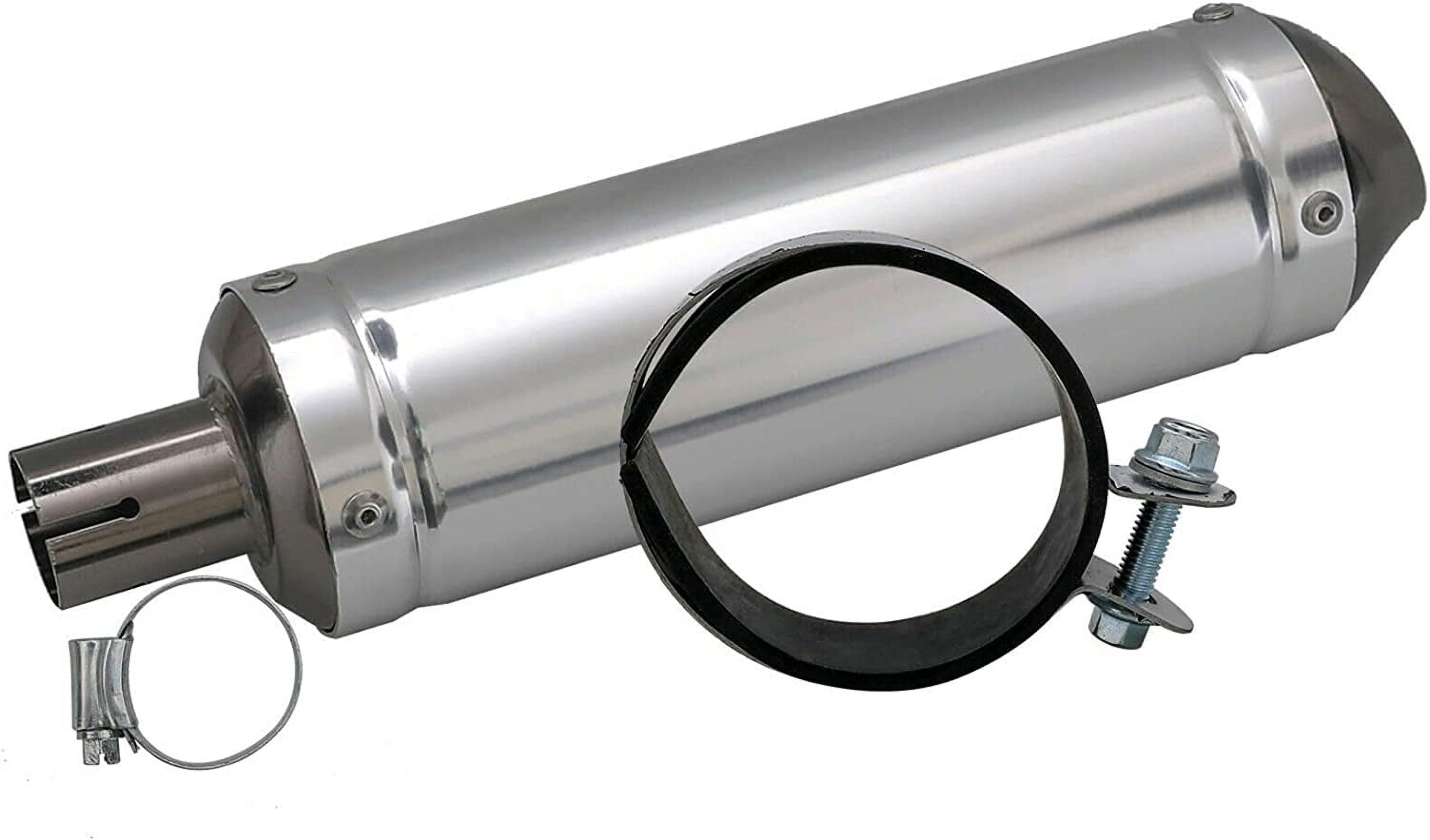 28mm Muffler Exhaust for CRF 50cc 70cc 110cc 125cc 140cc 160cc Quad ...