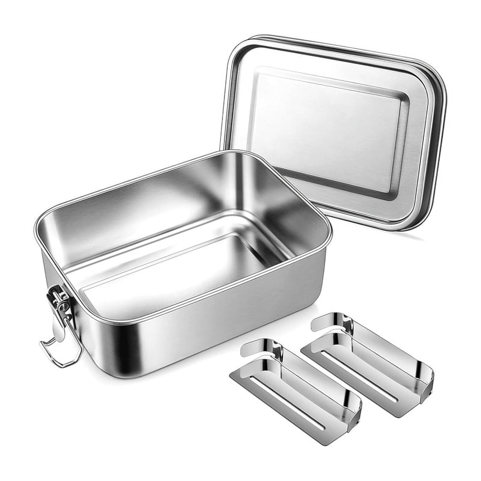28oz Bento Box, Stainless Steel Lunch Box for Teens, Metal Bento Box ...