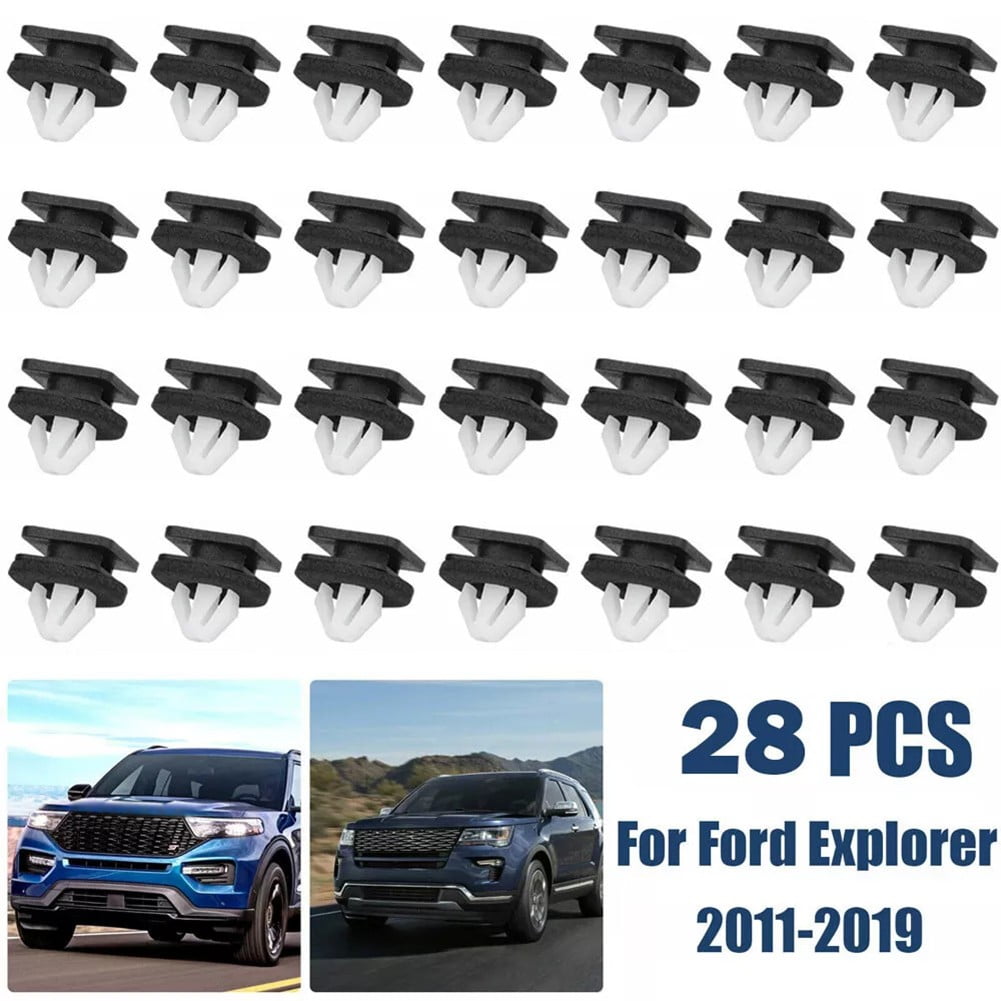 28pc A-Pillar Trim Front Windshield Molding Clip For Ford For Explorer ...