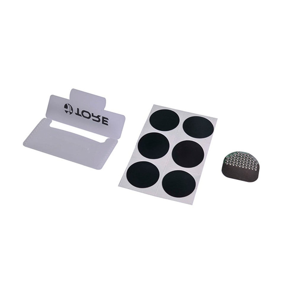 28pcs Bike Tire Patch Glueless Self-Adhesiv E Bicycle Tyre Tube ...